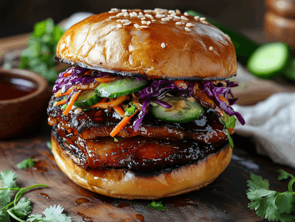 Crispy Pork Belly Burger: A Fusion of Flavor and Texture