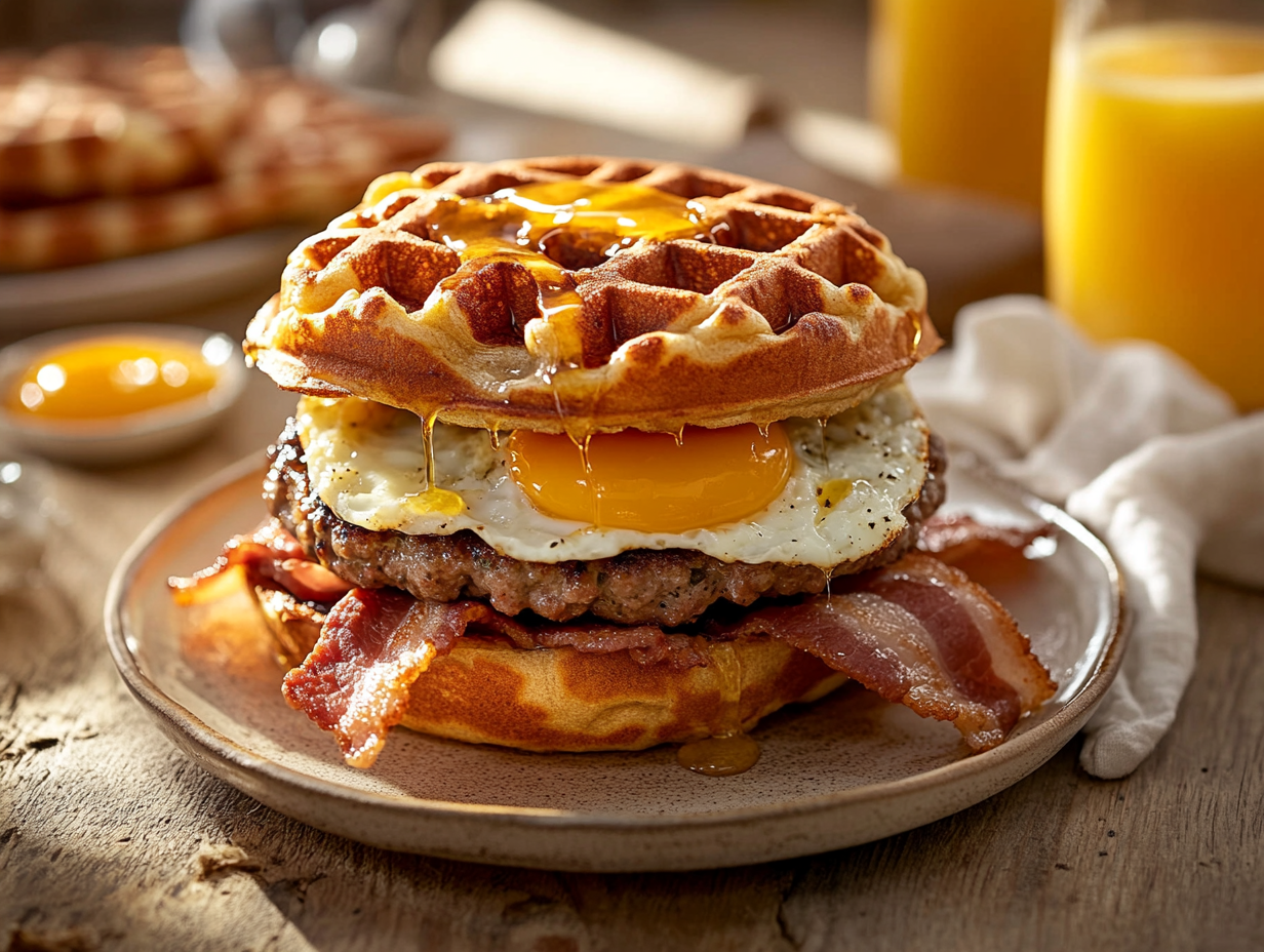 Crispy Southern-Style Fried Chicken Burger Perfection