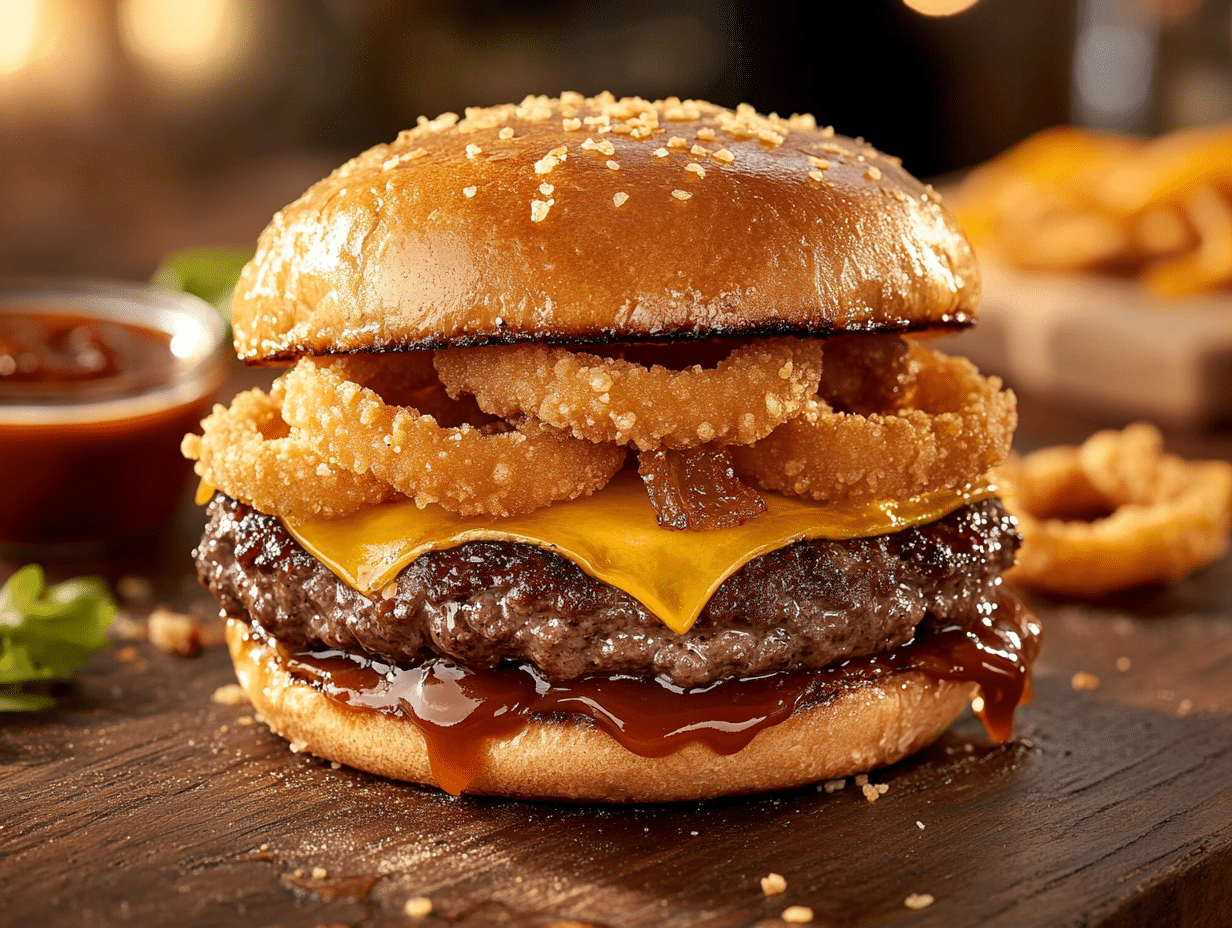 Homemade Rodeo Burger Better Than Burger King's Classic