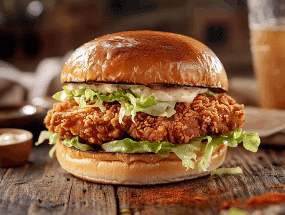 Crispy KFC-Style Chicken Burger You Can Make at Home