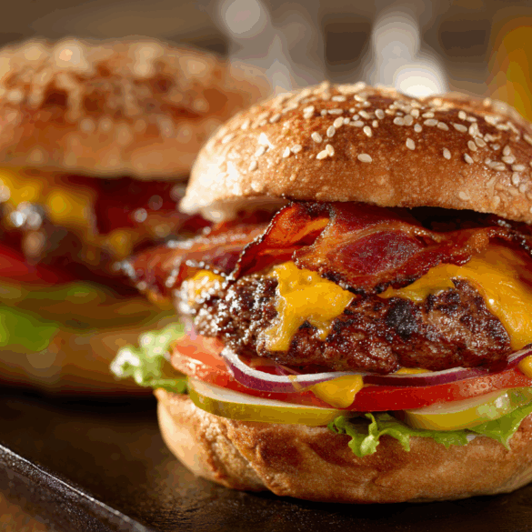 Smash Burger Magic: Recreating the Five Guys Classic at Home