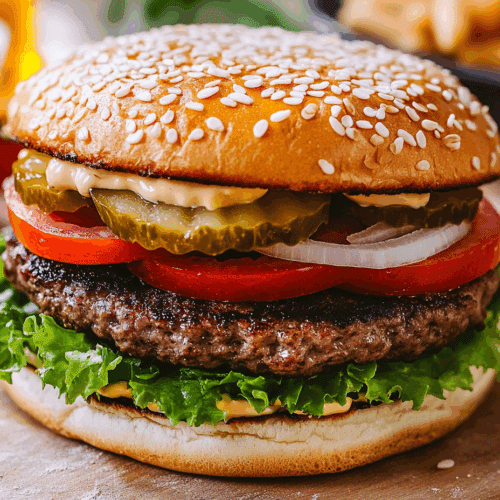 Aussie-Style Homemade Whopper: A Fast Food Classic Reimagined