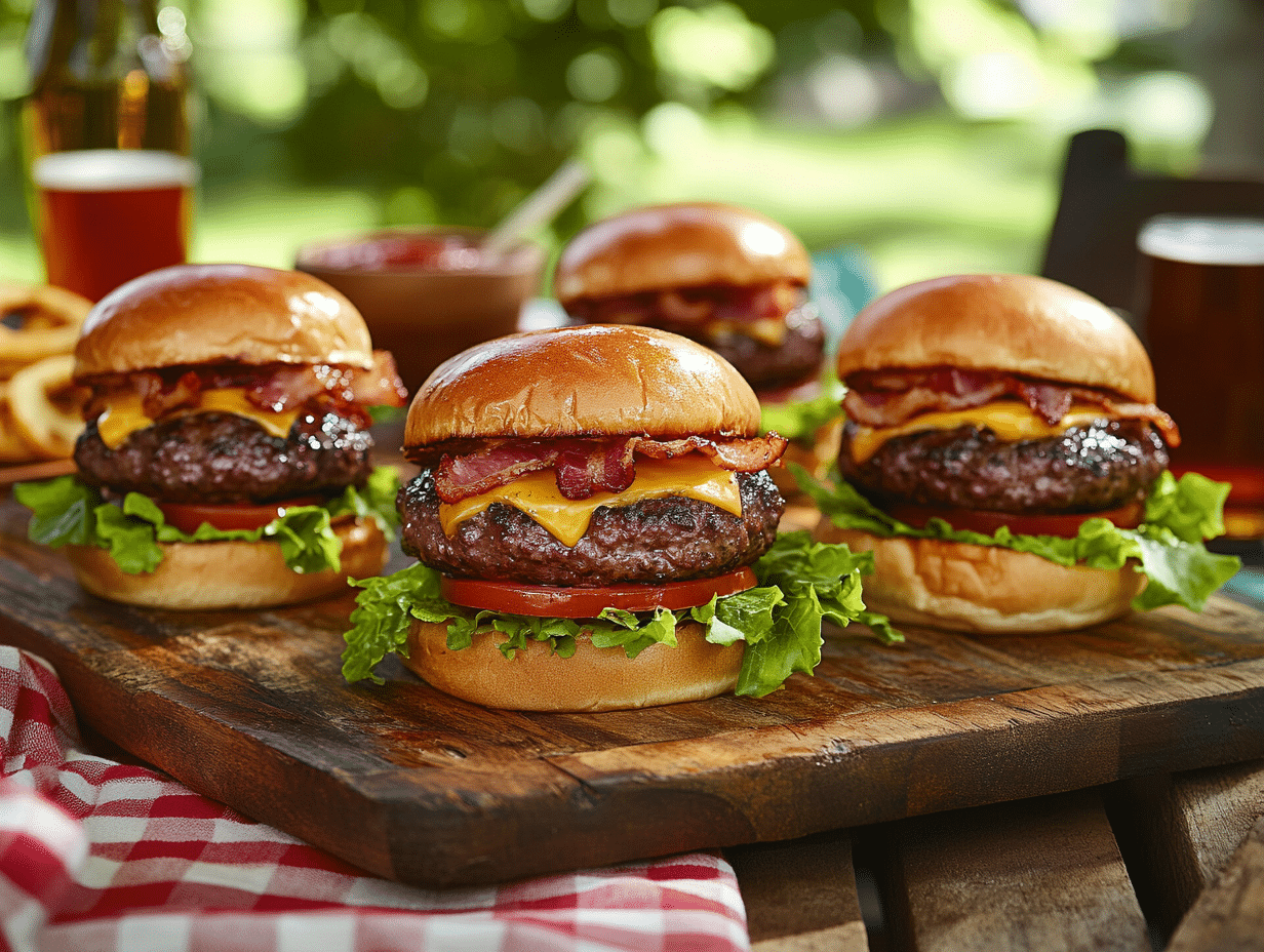 Southwest Smoky Angus Burger: Cowboy Cookout Classic