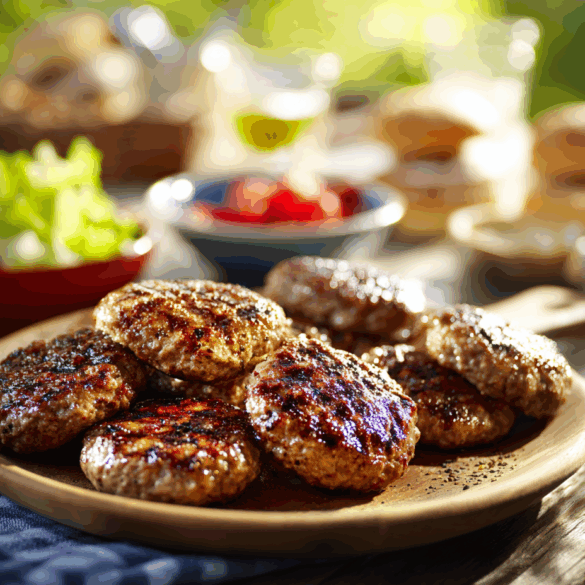 Classic Hamburger Patties: Simple, Juicy, and Full of Flavor