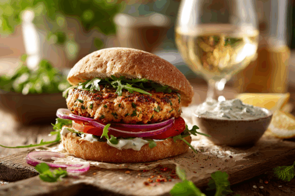 Katsu Curry Chicken Burger