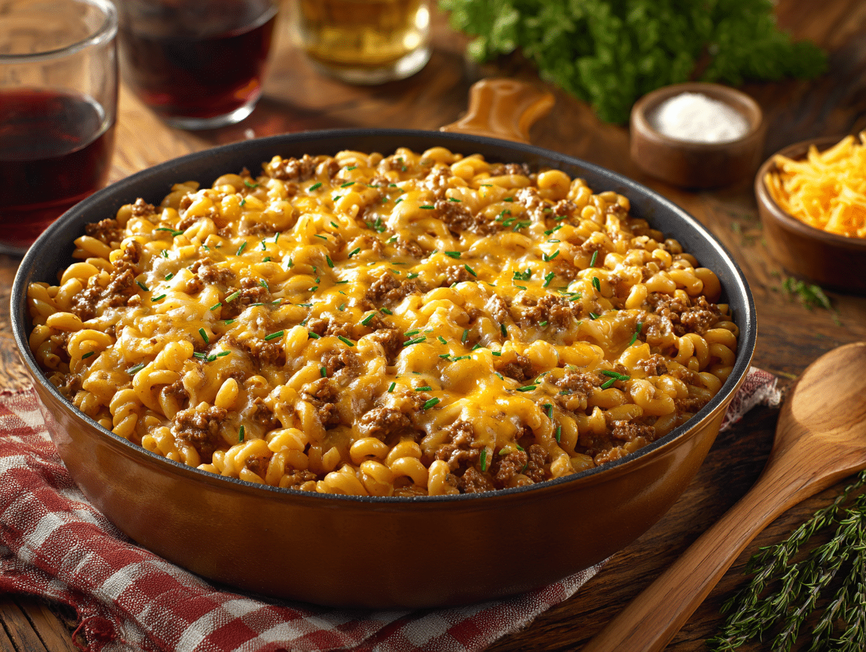 Nostalgic One-Pot Hamburger Helper Made From Scratch