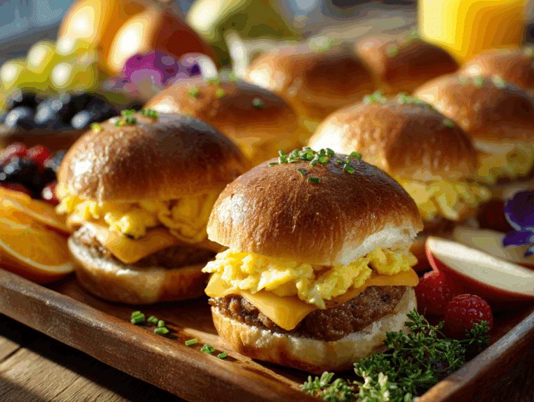 Breakfast Sliders: A Delicious Twist on Morning Classics