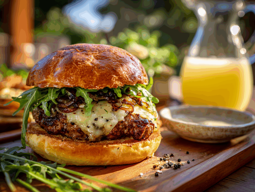 Bold Pepper Burger: A Gourmet Twist on Classic Comfort Food