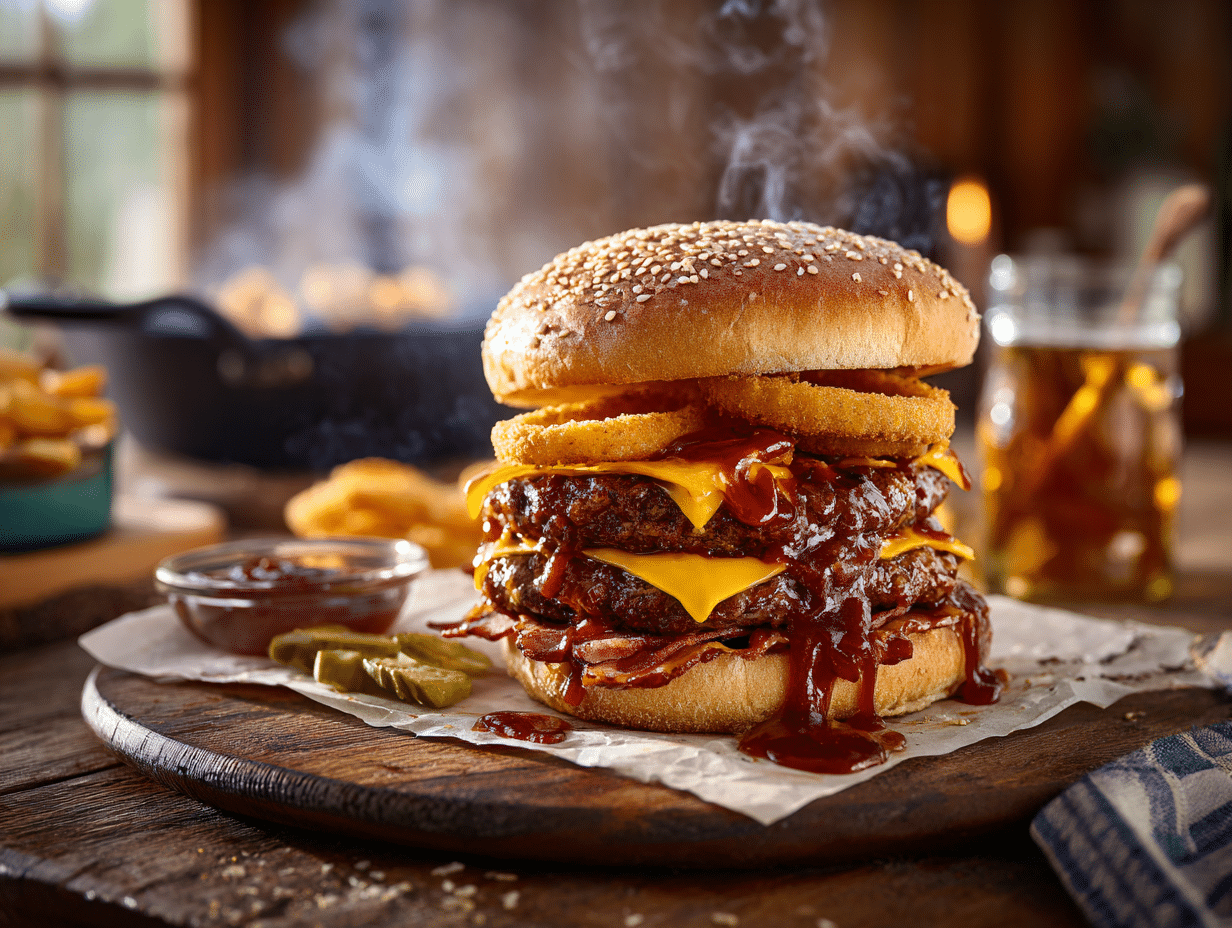 Flamin' Wrapstar Burger Copycat