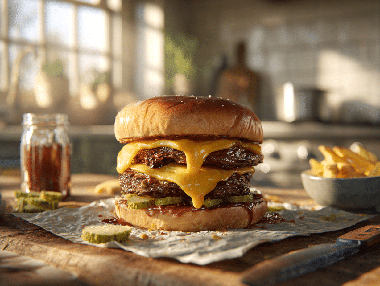 Triple Cheeseburger Copycat Recipe